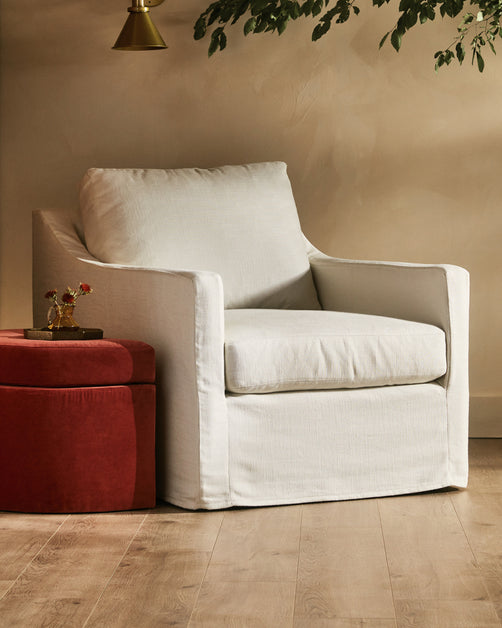 Laney Slipcover Chair | Mantle Furniture